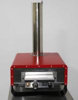 China Dual Fuel Stainless Steel Pizza Maker Gas Wood Pellets Fired Pizza Oven 39*52.2*69cm for sale