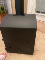 China Waterproof Cover Included 2-Layer Wood Fired Pizza Oven with 30*30*1.0cm Pizza Stone for sale