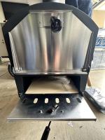 China Waterproof Cover Included 2-Layer Wood Fired Pizza Oven with 30*30*1.0cm Pizza Stone for sale