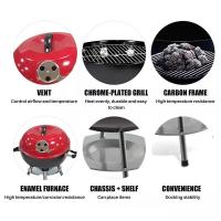 China GS Certified Portable Smokeless Charcoal Grill for Outdoor Camping Small Barbecue for sale