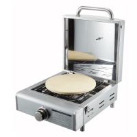 China Rotisserie Roaster Propane Grill with Tabletop Pizza Maker and Stainless Steel Housing for sale