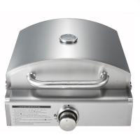 China Rotisserie Roaster Propane Grill with Tabletop Pizza Maker and Stainless Steel Housing for sale