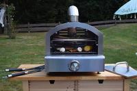 China 12000BTU/3.5kW Household Pizza Ovens for Camping Stainless Steel Direct Portable Pizza Stove for sale