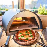 China Temprature Control Modern Garth Pizza Oven for Pizza Maker Single Freestanding Black for sale