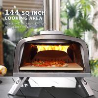 China Temprature Control Modern Garth Pizza Oven for Pizza Maker Single Freestanding Black for sale