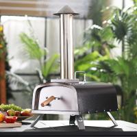 China Temprature Control Modern Garth Pizza Oven for Pizza Maker Single Freestanding Black for sale