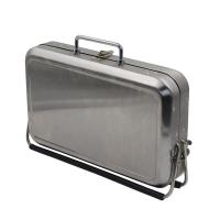 China Outdoor Camping BBQ Portable Folding Charcoal Grill with Open Size 30.7*22.5*20.5cm for sale