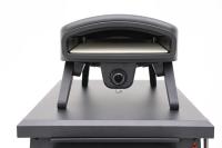 China 5000W Power Foldable Leg 14 Inch Stainless Steel Pizza Gas Oven for Commercial Baking for sale