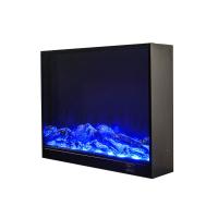China Indoor Villa Heating Fireplace with High Satisfaction Custom Four-Color Remote Control for sale