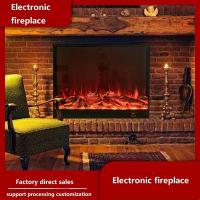 China Indoor Villa Heating Fireplace with High Satisfaction Custom Four-Color Remote Control for sale
