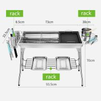 China High Pressure Protection Device Stainless Steel BBQ Grill for Outdoor Entertaining for sale