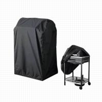 China Heavy Duty Waterproof Outdoor Rain BBQ Grill Cover in 600D Polyester Fabric for Garden for sale
