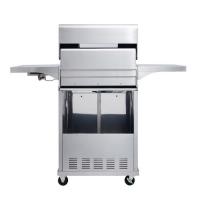 China Custom Stainless Steel 4 Burner Outdoor BBQ Grill GAS AND Charcoal Grill for Outdoor for sale