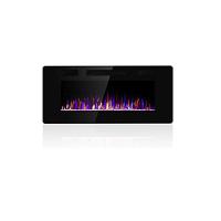 China Electric Fireplace Heater WN-D60 Industrial Style Wall Mounted Kamin 9 Flame Colors for sale