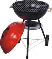 China All-Season 17 Inches Garden Patio Design Apple Shape Outdoor BBQ Grill Charcoal Smoker for sale