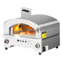 China 16 Inch Gas Pizza Oven for Countertop Stainless Steel Portable Propane Outdoor Baking for sale