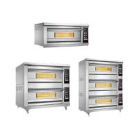 China Mechanical Timer Control Commercial Pizza Baking Machine for Outdoor Dining Venues for sale