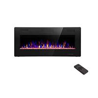 China 1500W 9 Color Fire Place for Indoor Artificial Flame Linear Fireplaces and Stoves for sale