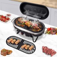 China Easily Assembled 2 Burner Propane BBQ Gas Grill with Rotisserie Natural Gas Type for sale