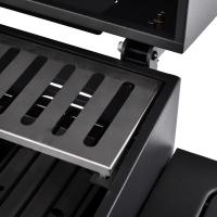 China Steel Powder Coated Barbeque Grill Gas Stove Grilled bbq 3 1 burners gas grills for Picnic for sale