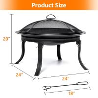China Stocked Portable Smokeless Fire Pit for Outdoor Camping Holiday Selection Support for sale