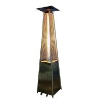 China Standing Pyramid Torch Gas Heater Cover Total Height 2270mm Made for Garden and Indoor for sale