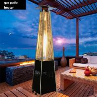 China Standing Pyramid Torch Gas Heater Cover Total Height 2270mm Made for Garden and Indoor for sale