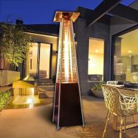 China Standing Pyramid Torch Gas Heater Cover Total Height 2270mm Made for Garden and Indoor for sale