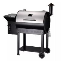 China Outdoor Trolley Electric Wood Pellet Grill Smoker Barbecue Grills for Perfect Grilling for sale