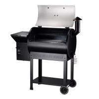 China Outdoor Trolley Electric Wood Pellet Grill Smoker Barbecue Grills for Perfect Grilling for sale