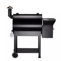 China Outdoor Trolley Electric Wood Pellet Grill Smoker Barbecue Grills for Perfect Grilling for sale