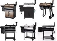 China Outdoor Trolley Electric Wood Pellet Grill Smoker Barbecue Grills for Perfect Grilling for sale