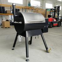 China High Pressure Protection Device Barrel Electric Wood Pellet Smoker Trolley BBQ Grill for sale