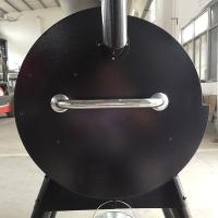China High Pressure Protection Device Barrel Electric Wood Pellet Smoker Trolley BBQ Grill for sale