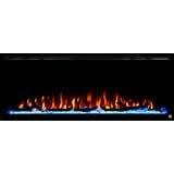 China 50 Inch 9 Colors Electric Fireplace Heater Stoves Elektrische Kamine for Home Heating for sale