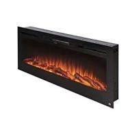China 50 Inch 9 Colors Electric Fireplace Heater Stoves Elektrische Kamine for Home Heating for sale