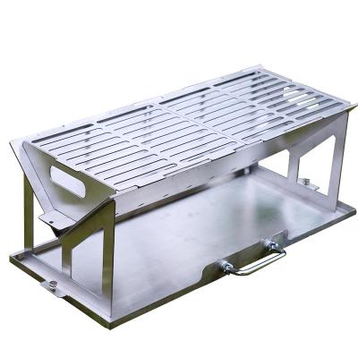 China Powder Coated Finish Portable BBQ Grill with Woodfired Oven and Rotisserie Stove for sale