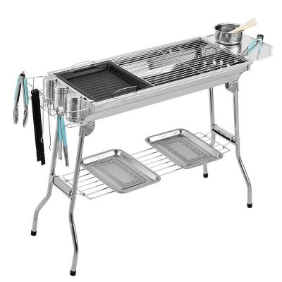 China Customized Logo Acceptable Stainless Steel Rotisserie Charcoal Grill for Outdoor Barbeque for sale