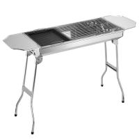 China Customized Logo Acceptable Stainless Steel Rotisserie Charcoal Grill for Outdoor Barbeque for sale
