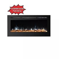 China 50 60 72 Inch Electric Fireplace with Heating Function No Heat Packing Size 100*20.5*57.5cm for sale