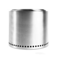China Stainless Steel Fire Pit Portable Wood Burning Stove Smokeless Tabletop Firepit H 50CM*Dia 50CM for sale