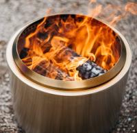 China Customized Logo Acceptable 15 Inch Smokeless Stainless Steel Stove for Modern Camping for sale
