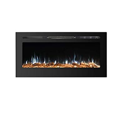 China Electric Fireplace Heater 36 Inch with 9 Colors Flame and Overheating Protected Yes for sale