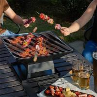 China High Pressure Protection Device Foldable Stainless Steel BBQ Grill for Outdoor Camping for sale