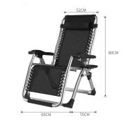 China Versatile Folding Lounge Chair Comfortable Sleep Chair for Camping and School for sale