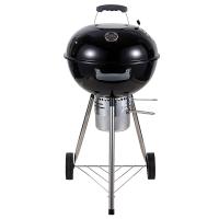 China Outdoor Barbecue 18 inch Deluxe Kettle Charcoal Grill with Portable Charcoal Machine for sale