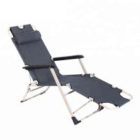 China Foldable Recliner Support Customized Outdoor Metal Folding Chairs for Luxury Garden for sale