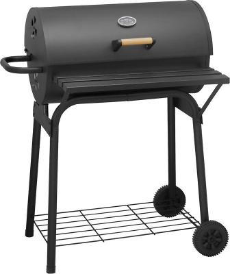 China Big Machine Charcoal Smoker BBQ Grill for Backyard Party Customized Logo Acceptable 23kg for sale
