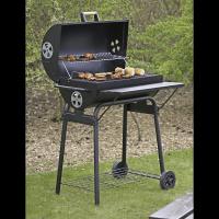 China Big Machine Charcoal Smoker BBQ Grill for Backyard Party Customized Logo Acceptable 23kg for sale