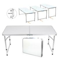 China Folded Yes Outdoor Garden Farm Aluminum Suitcase Folding Lap Desk for Easy Carry for sale